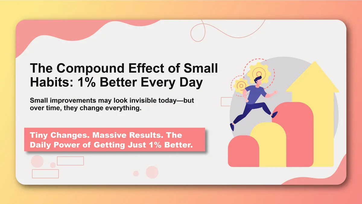 The Compound Effect of Small Habits: 1% Better Every Day