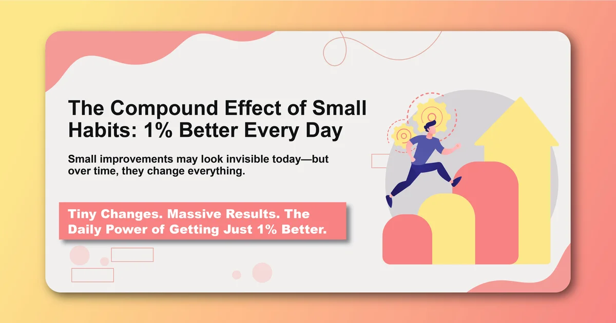 The Compound Effect of Small Habits: 1% Better Every Day
